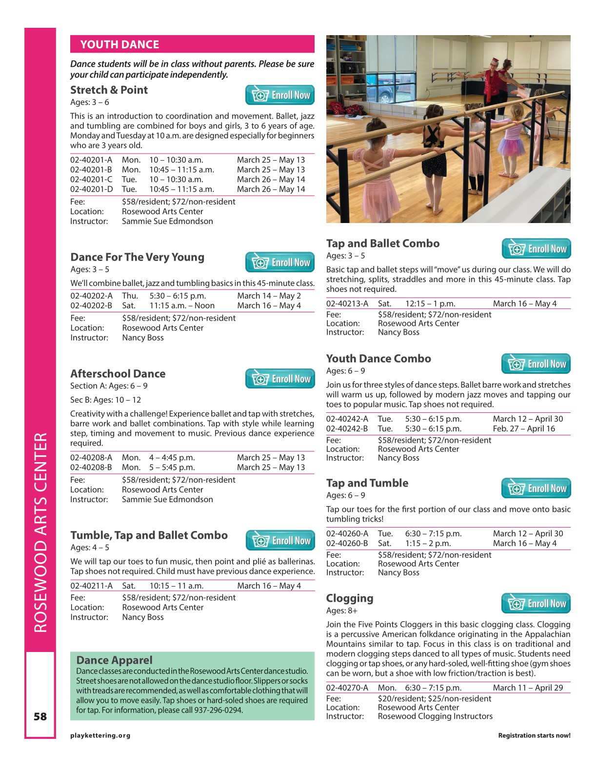 Spring 2024 Play Kettering Guide