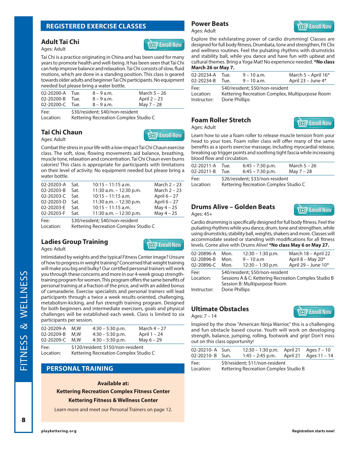 Spring 2024 Play Kettering Guide