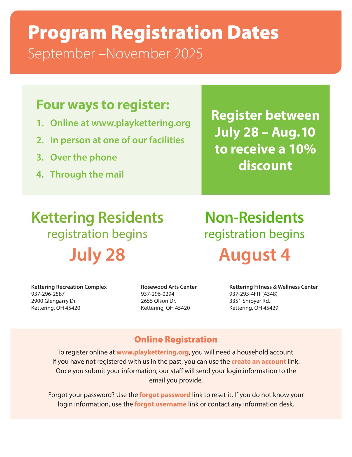 Fall 2025 PlayKettering Guide