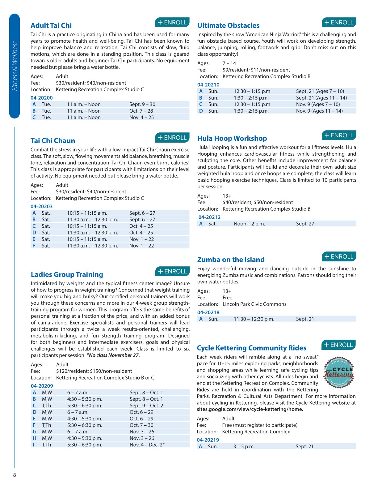 Fall 2025 PlayKettering Guide