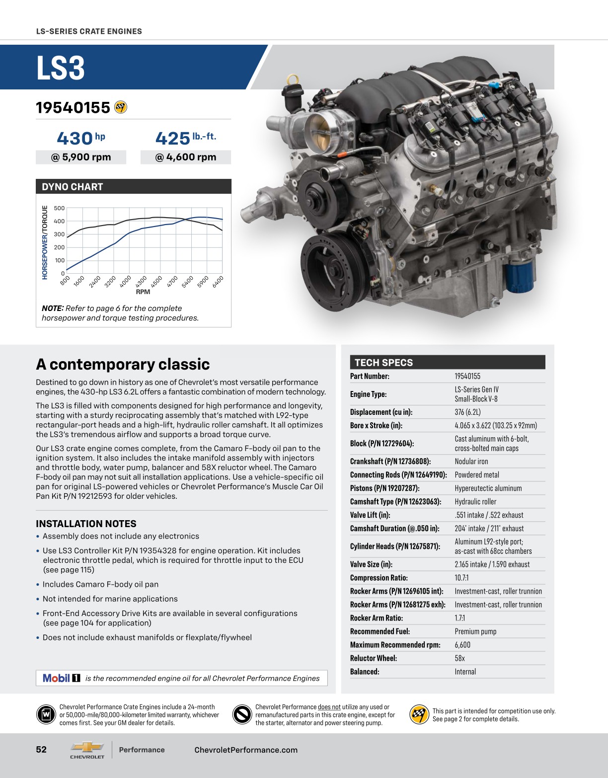 2025 Chevrolet Performance Catalog