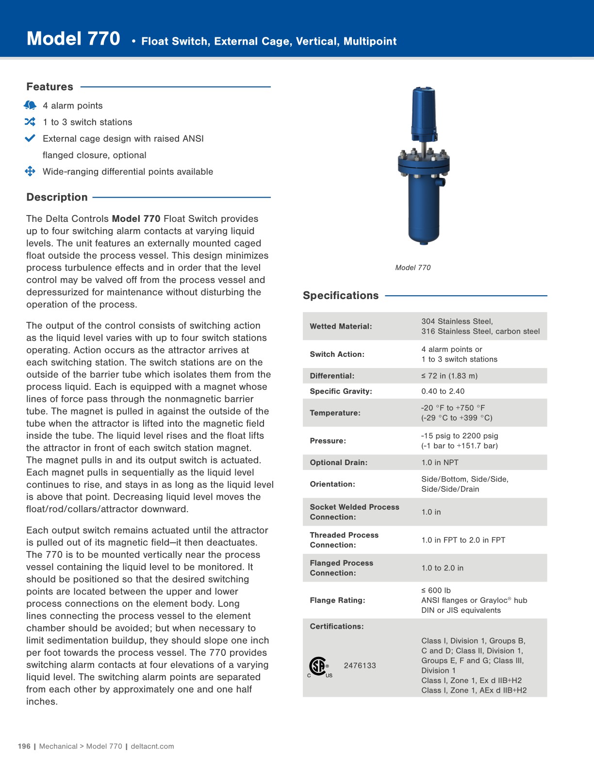 Delta Controls Product Catalog 2025