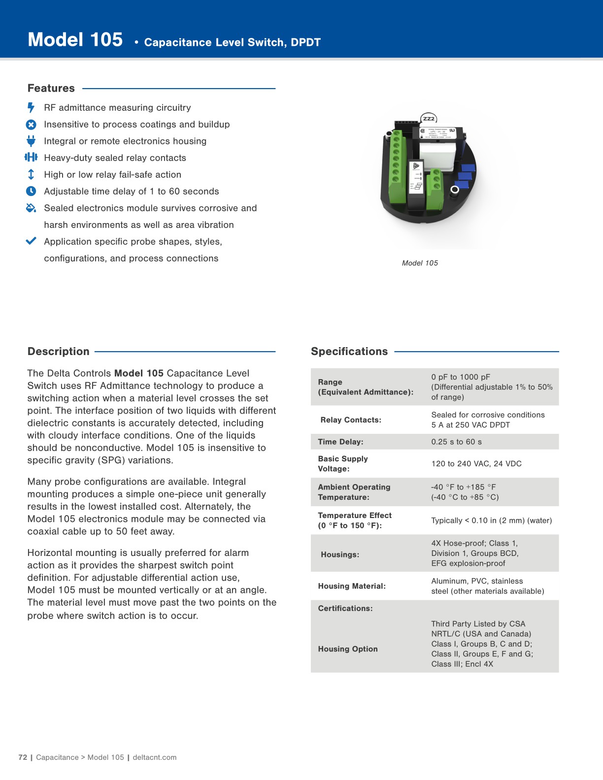 Delta Controls Product Catalog 2025
