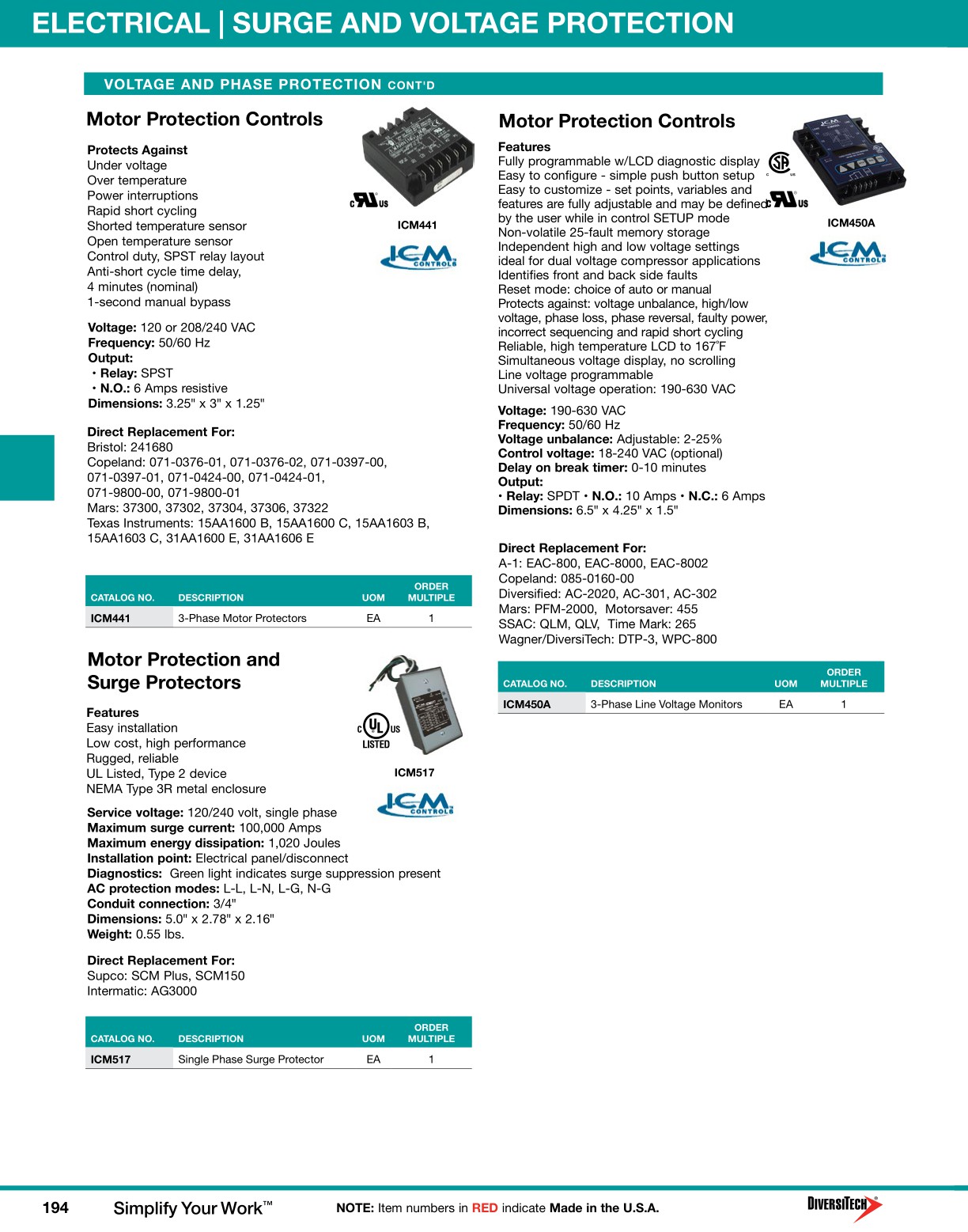DiversiTech Catalog