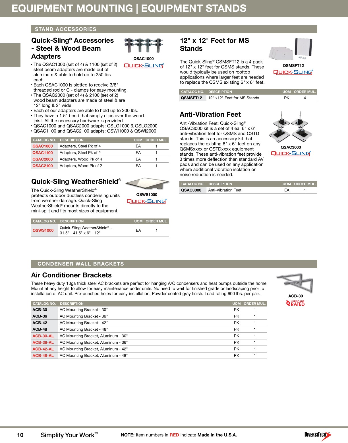 DiversiTech Catalog