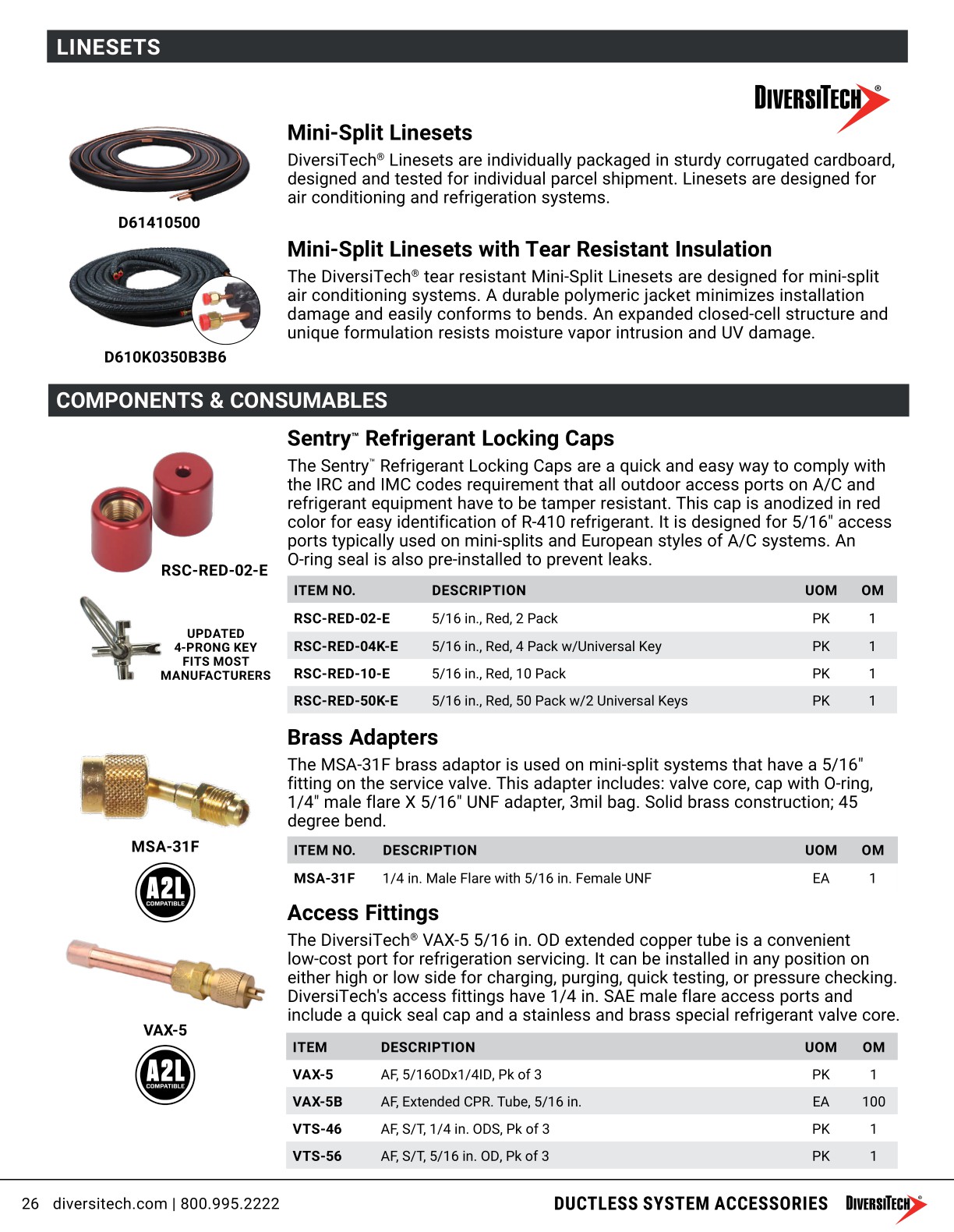 DiversiTech Ductless Catalog