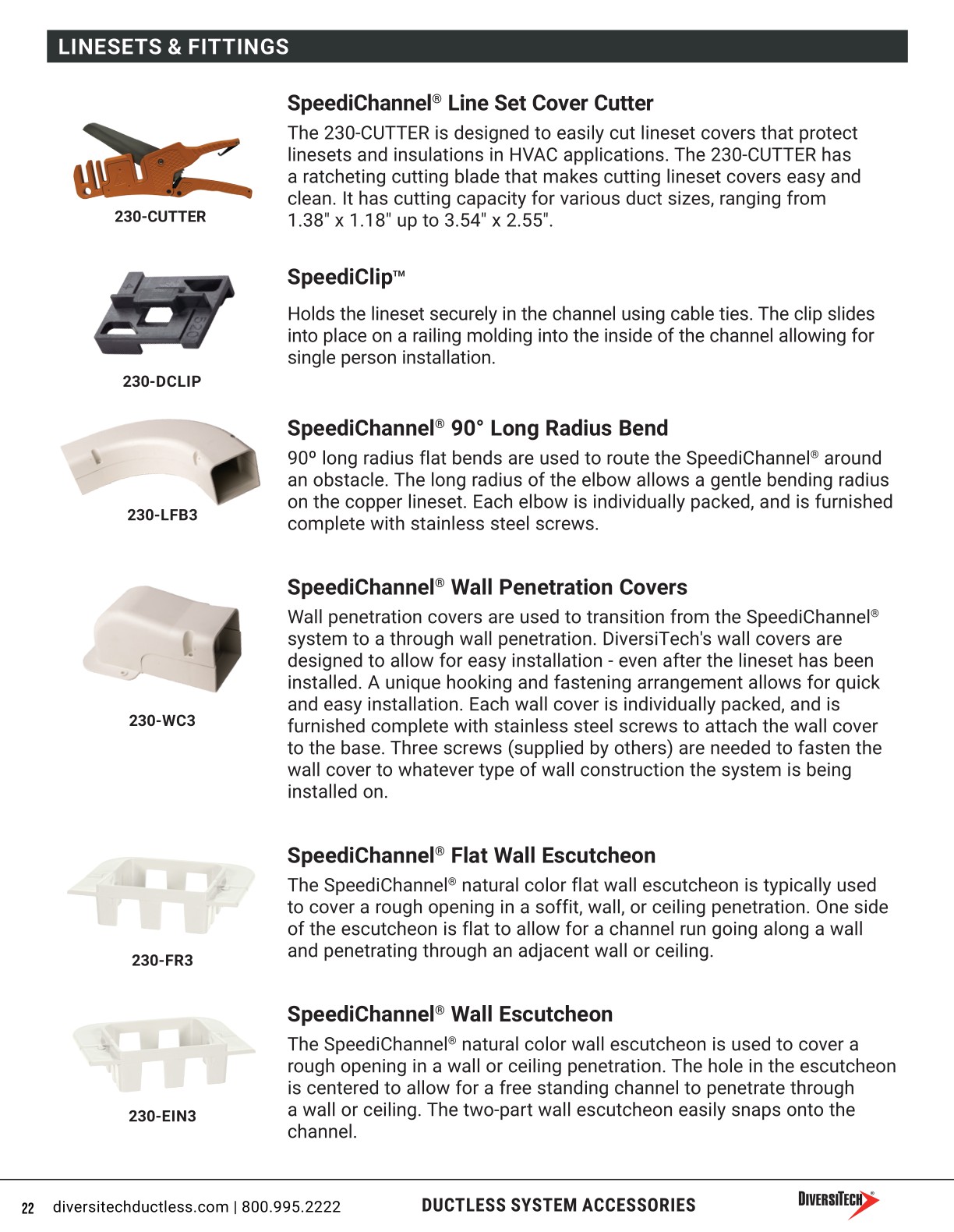 DiversiTech Ductless Catalog