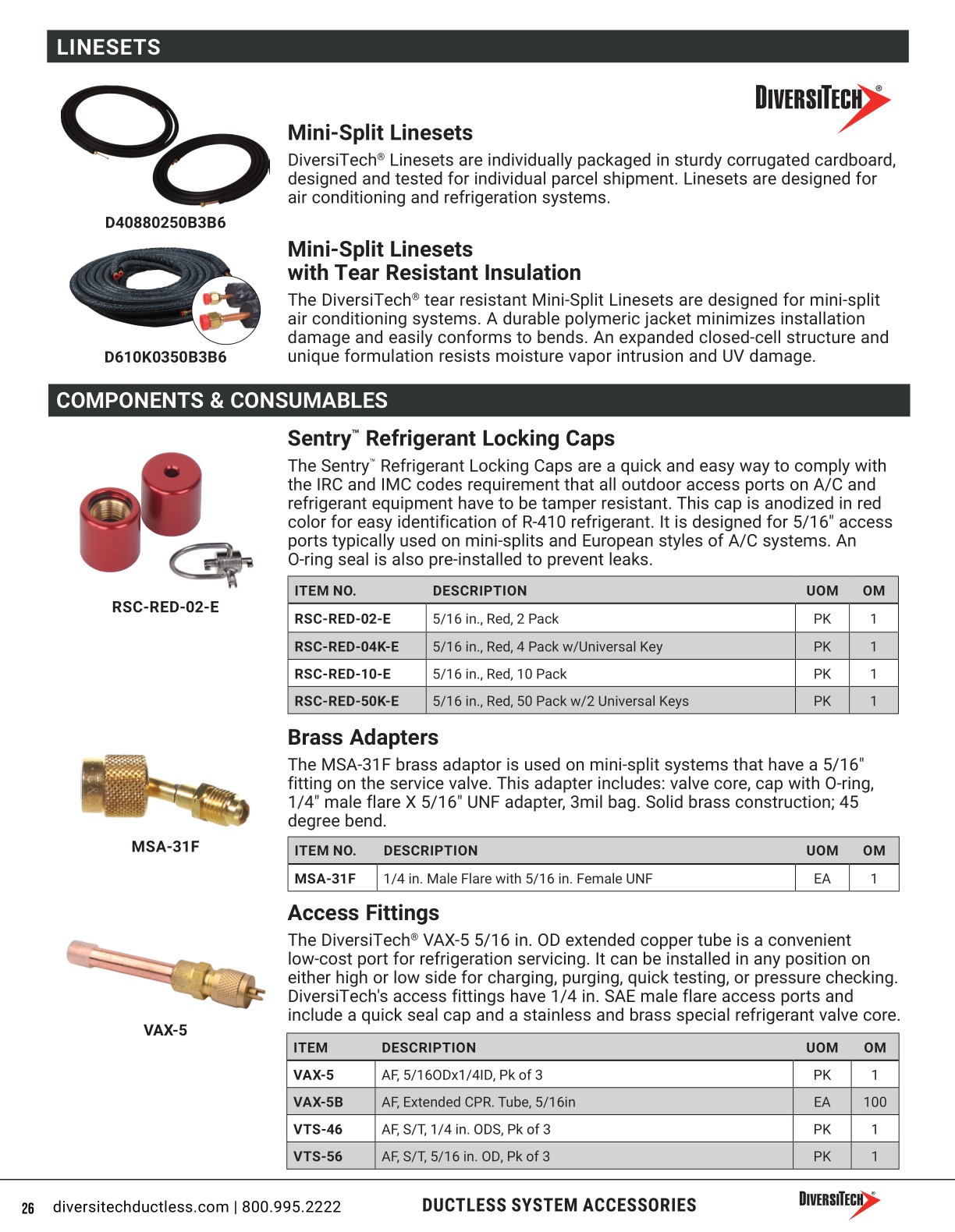 DiversiTech Ductless Catalog