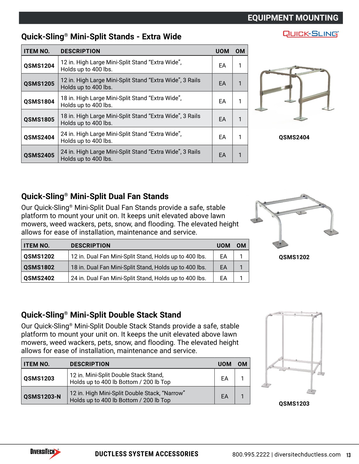 DiversiTech Ductless Catalog