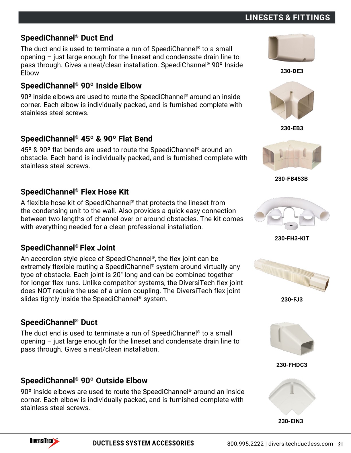 DiversiTech Ductless Catalog