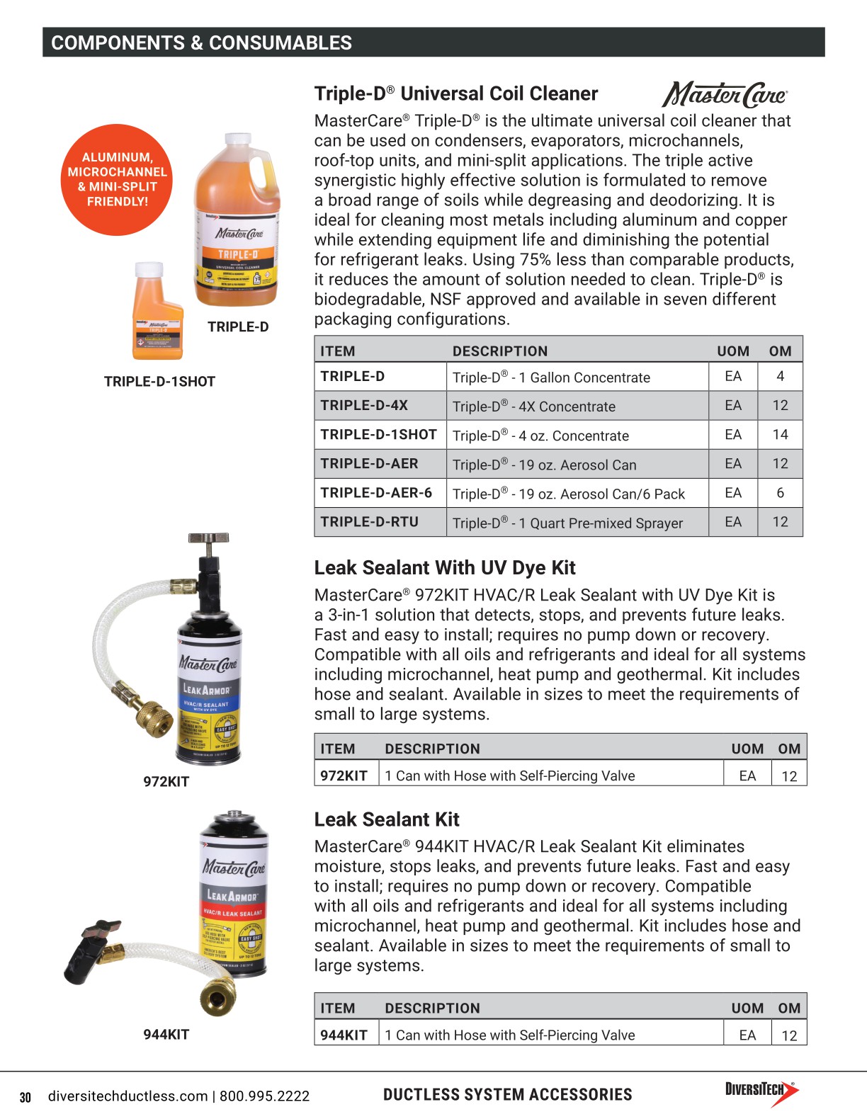 DiversiTech Ductless Catalog