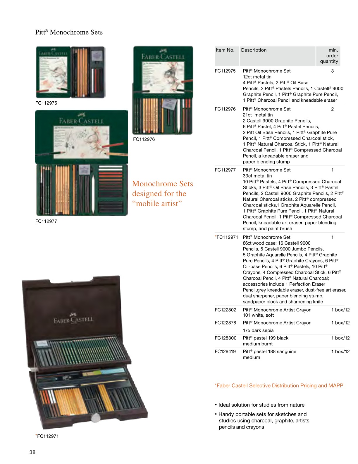 2024 Faber-Castell Art & Graphic catalog