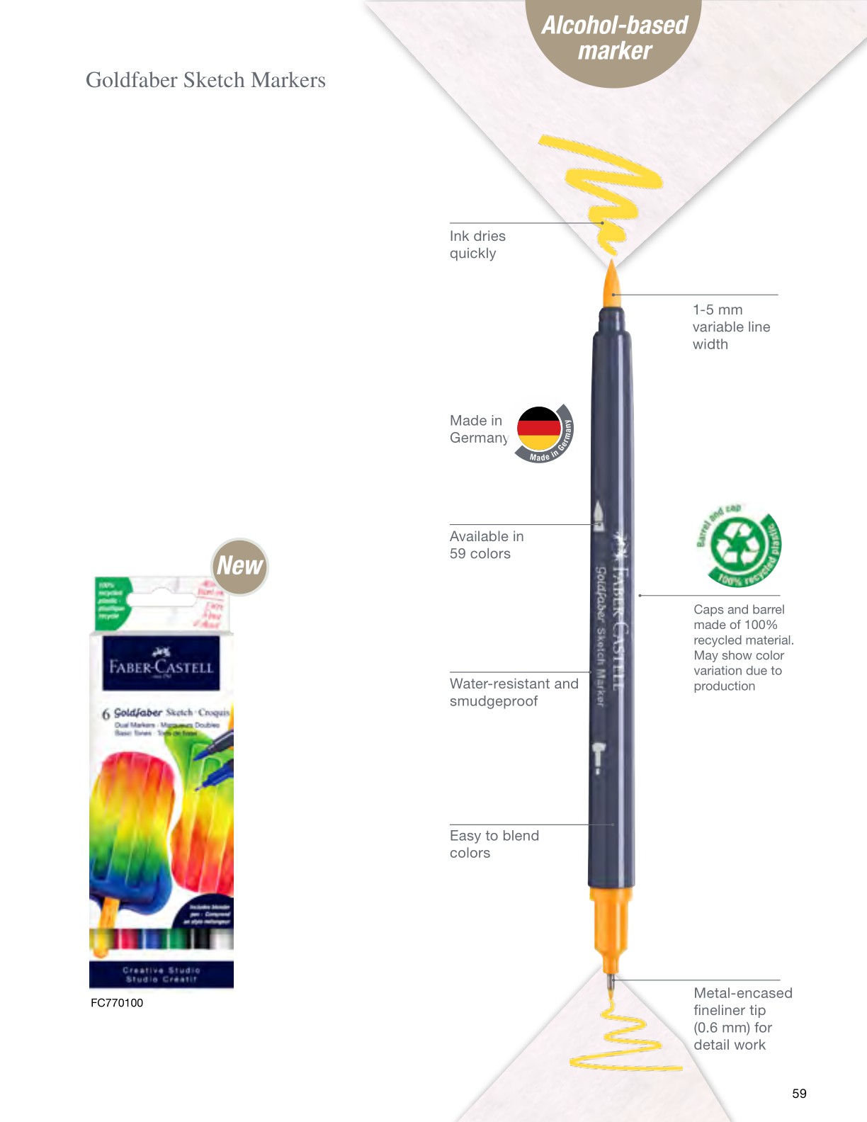 2024 Faber-Castell Art & Graphic catalog