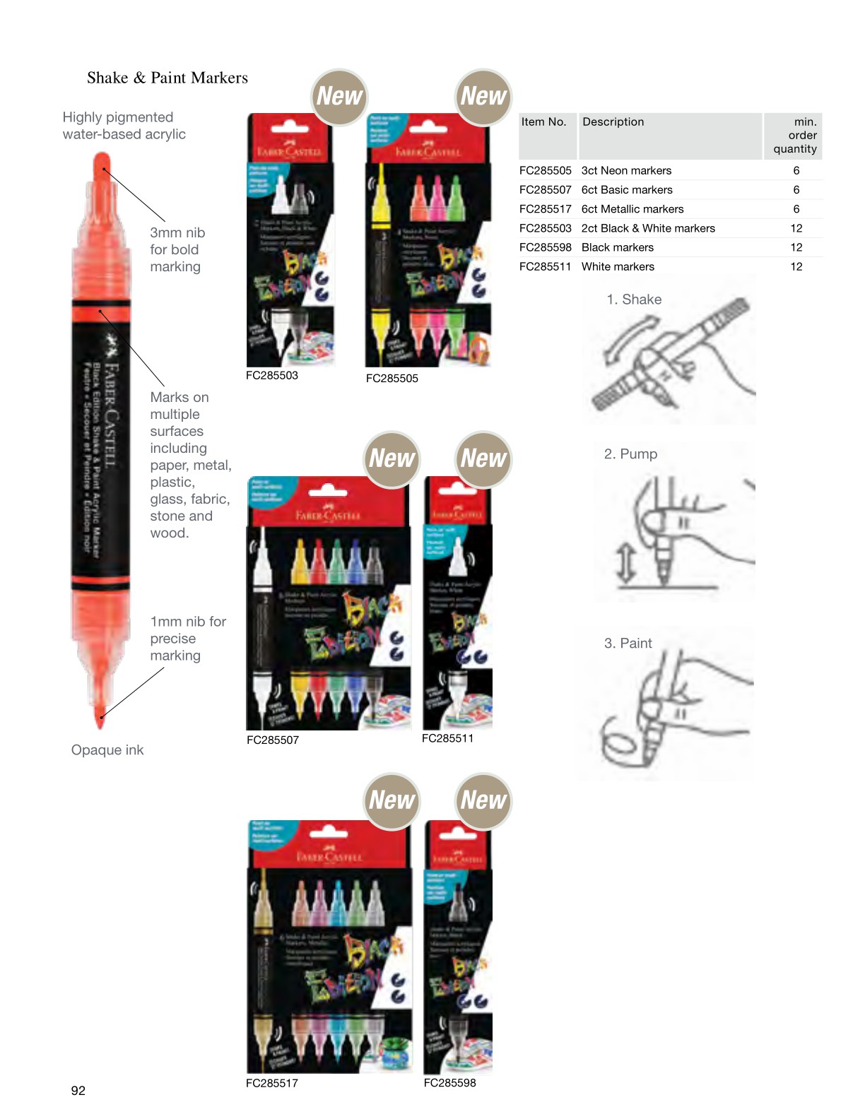 2024 Faber-Castell Art & Graphic catalog