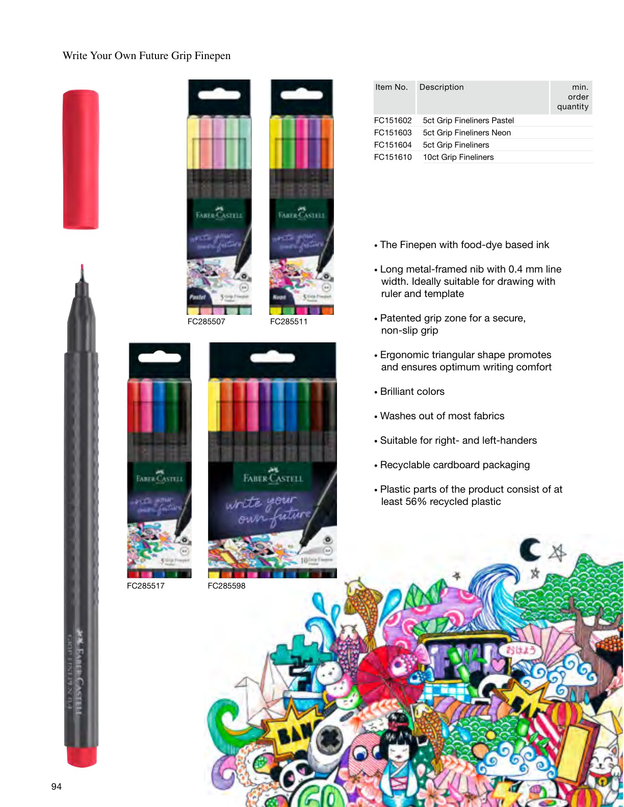 2024 Faber-Castell Art & Graphic catalog
