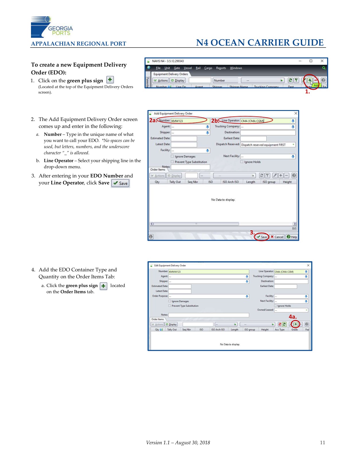 N4 Ocean Carrier Guide
