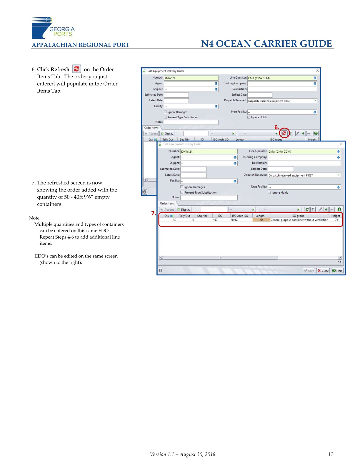 N4 Ocean Carrier Guide