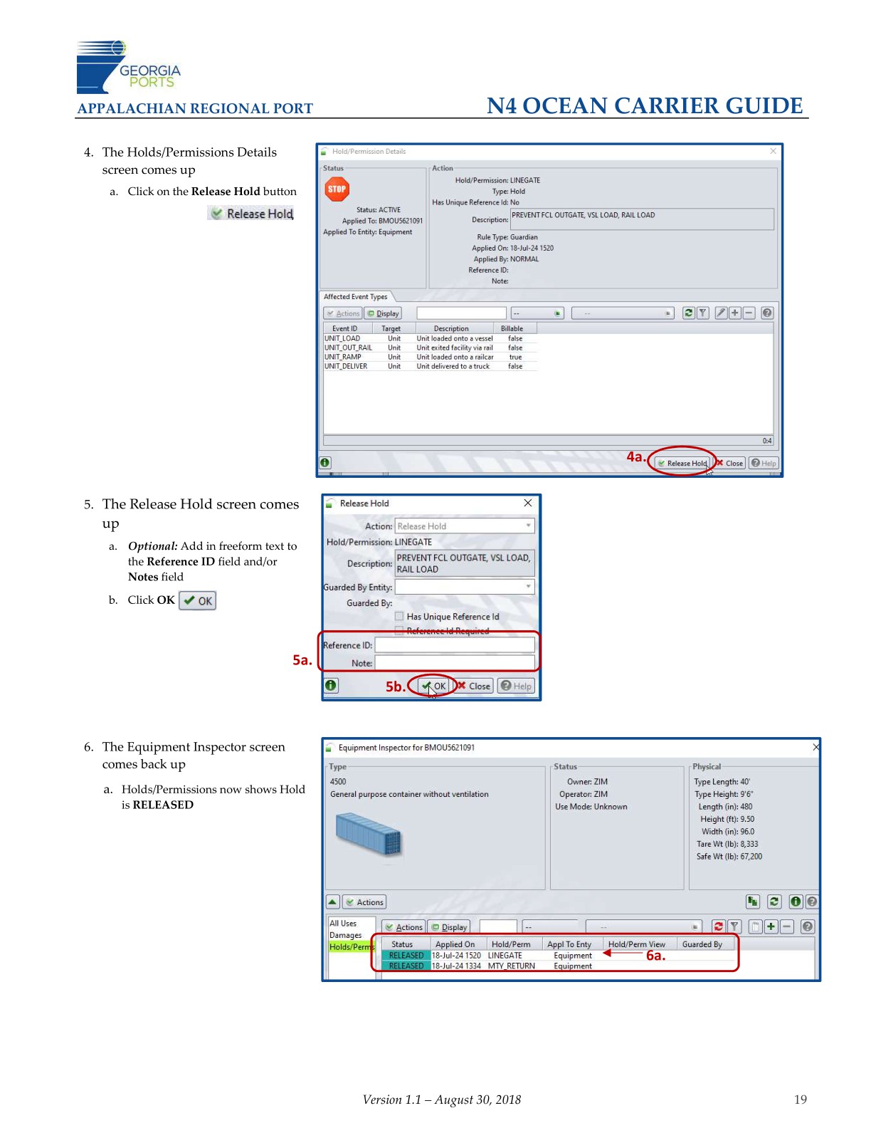 N4 Ocean Carrier Guide