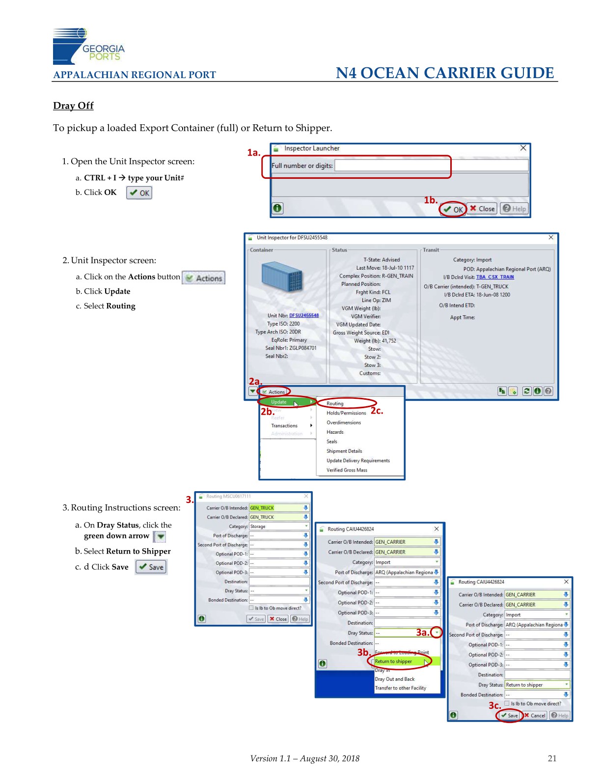 N4 Ocean Carrier Guide