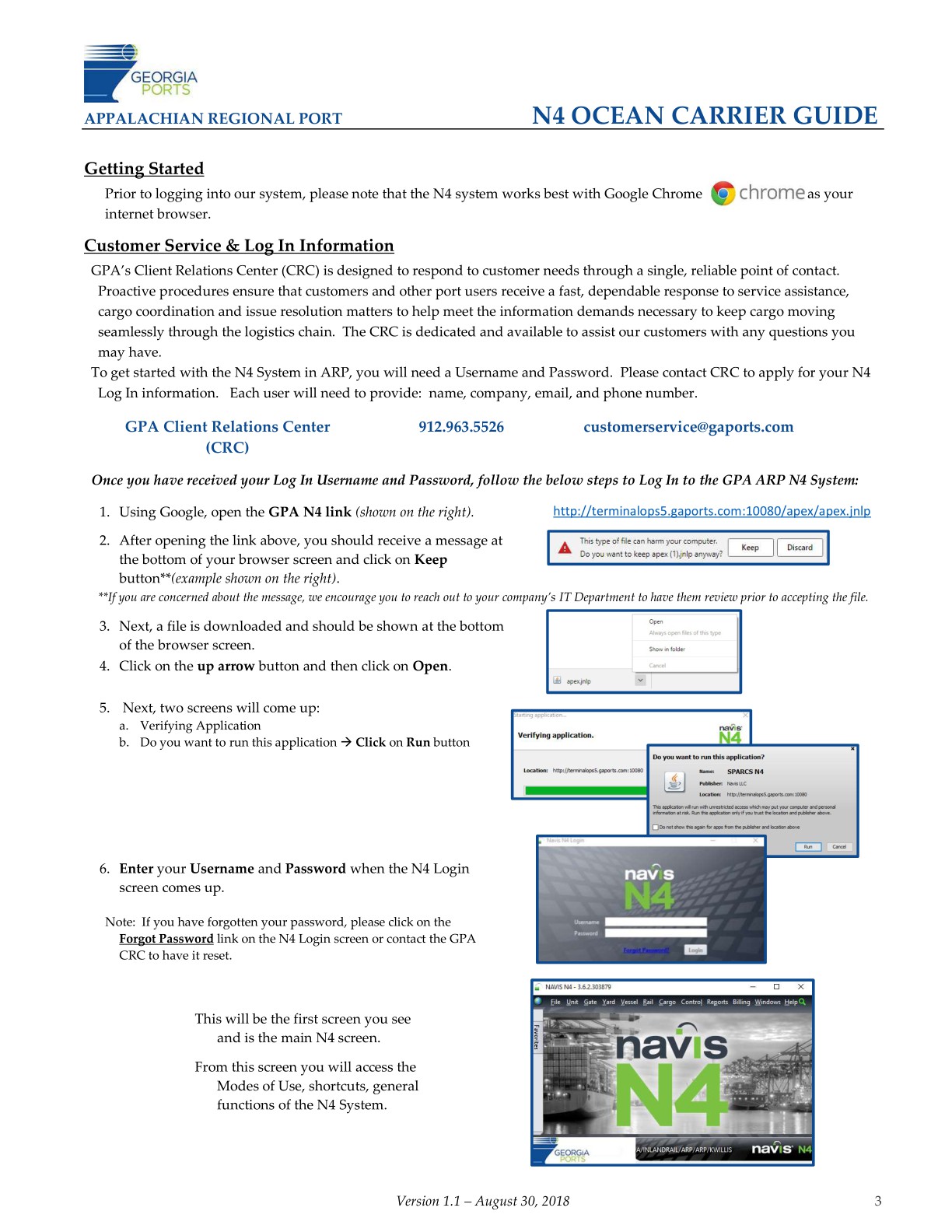 N4 Ocean Carrier Guide