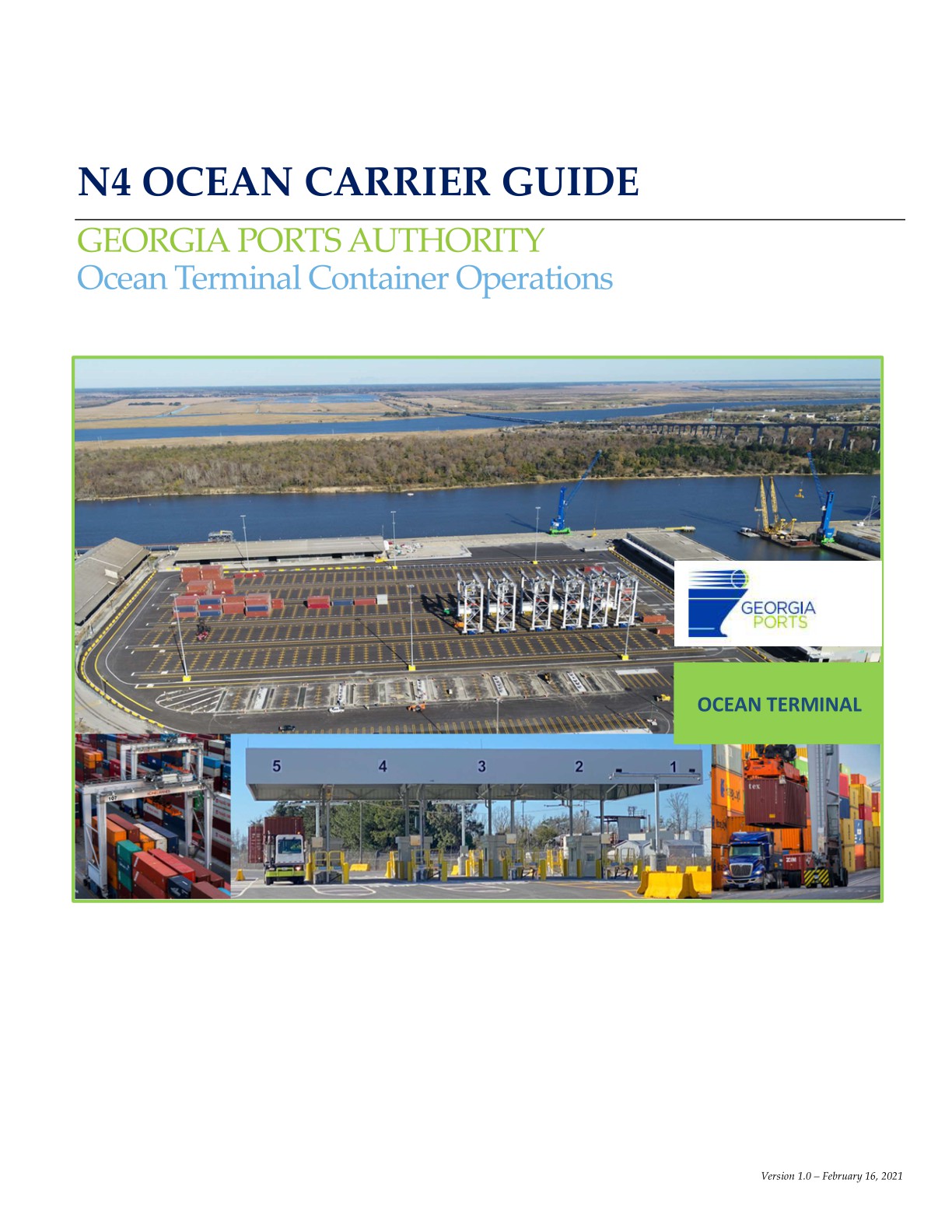 GPA Ocean Terminal N4 Carrier Guide