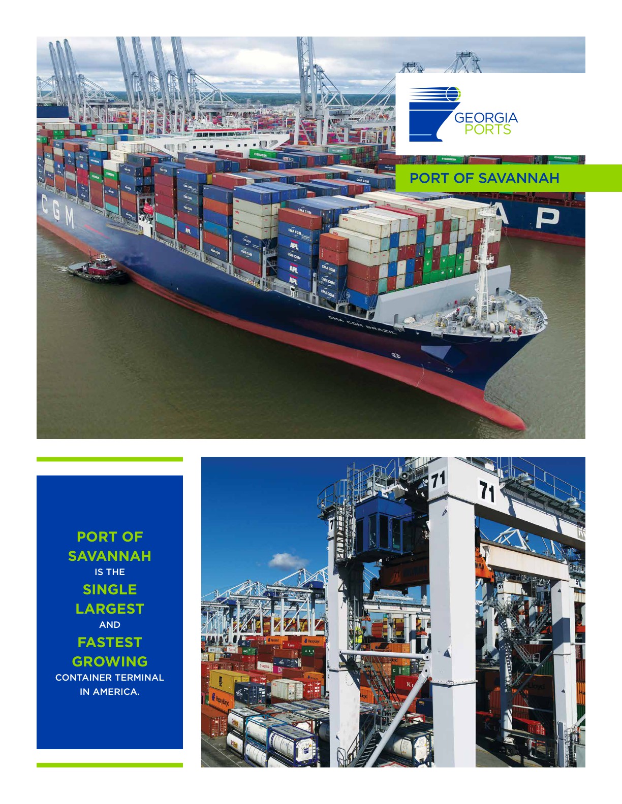 Port of Savannah Brochure