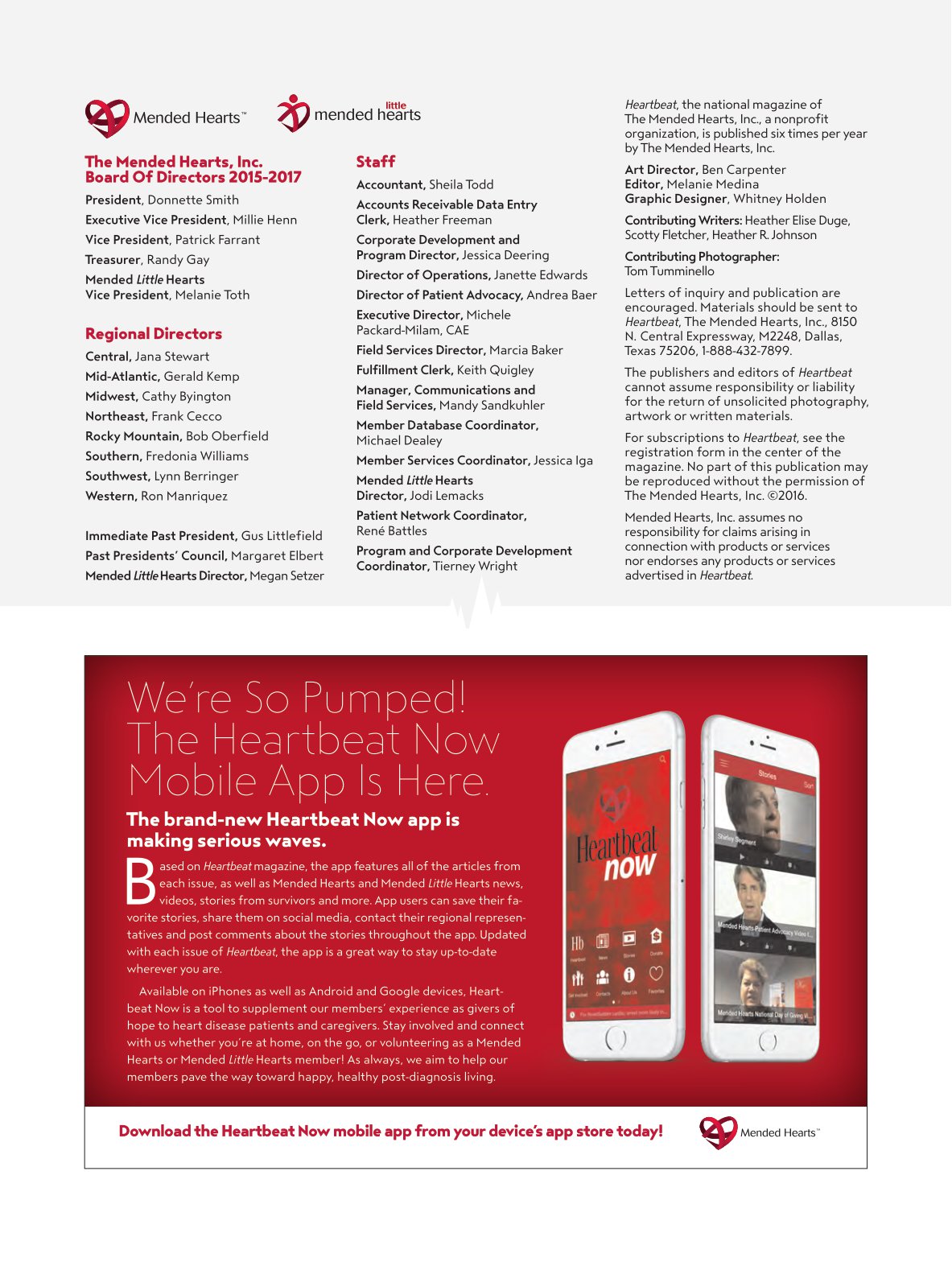 Heartbeat March/April 2016