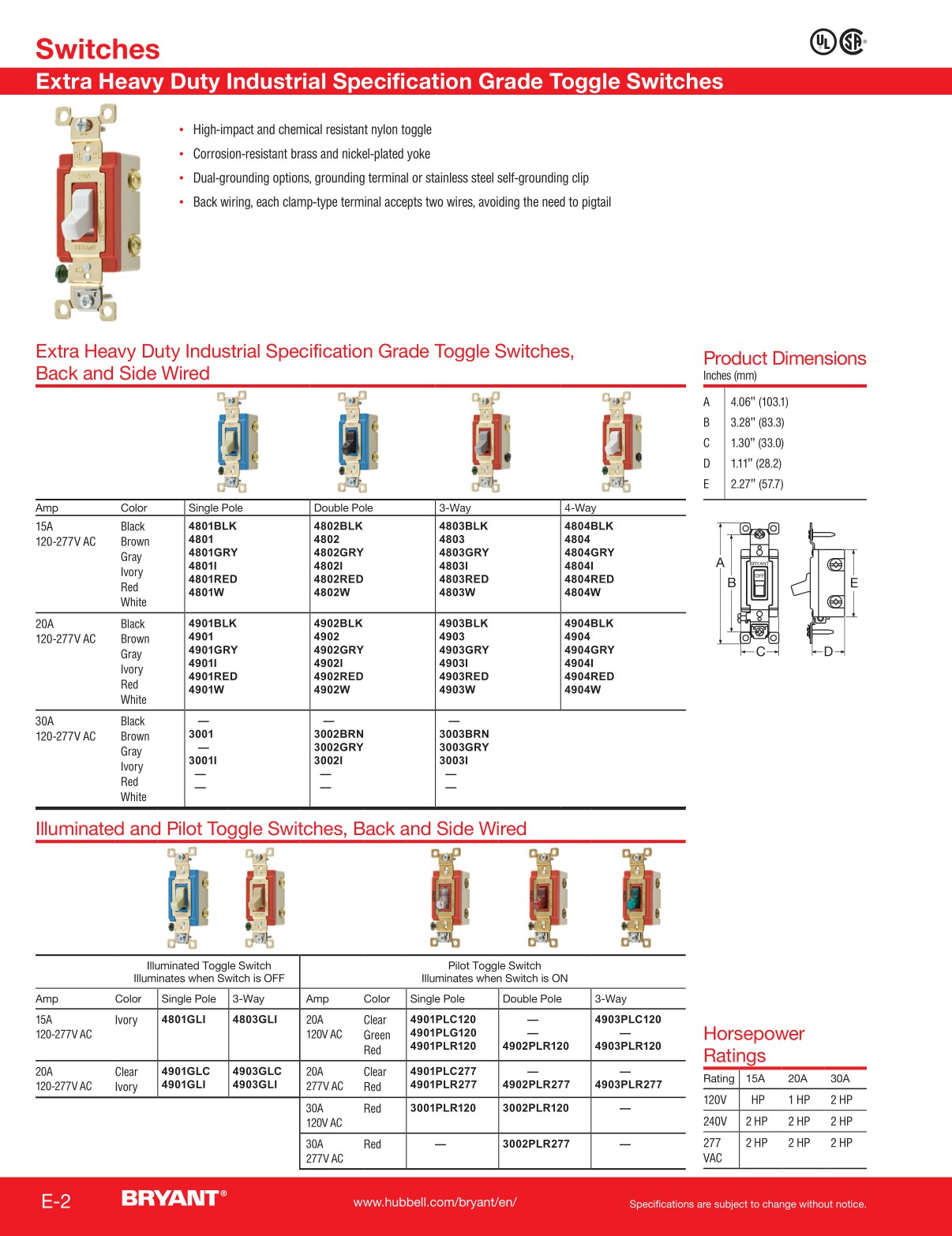 Bryant Catalog