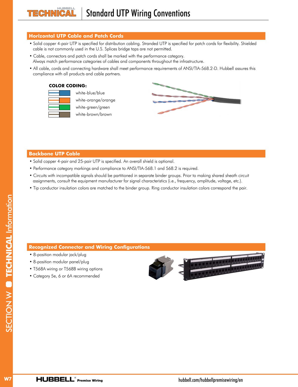 Hubbell Premise Wiring Catalog