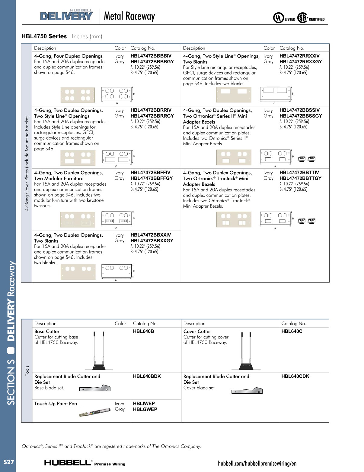 Hubbell Premise Wiring Catalog