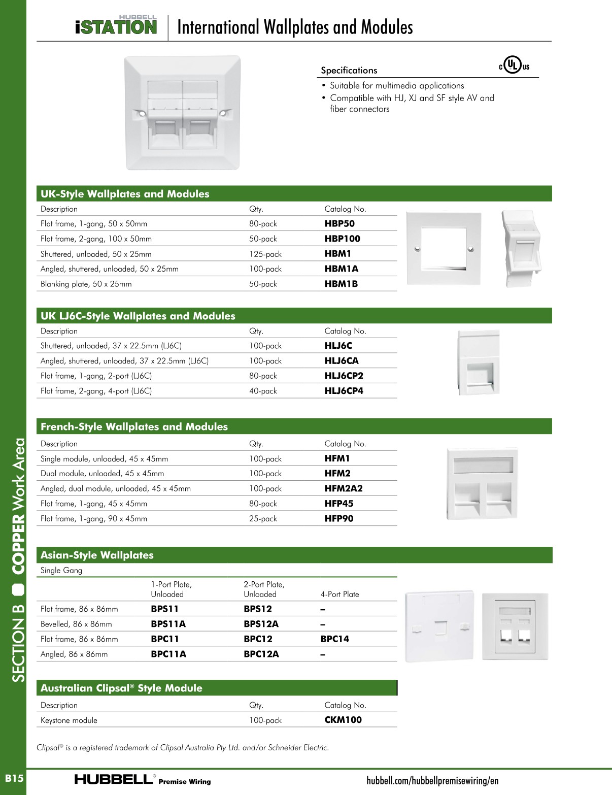 Hubbell Premise Wiring Catalog