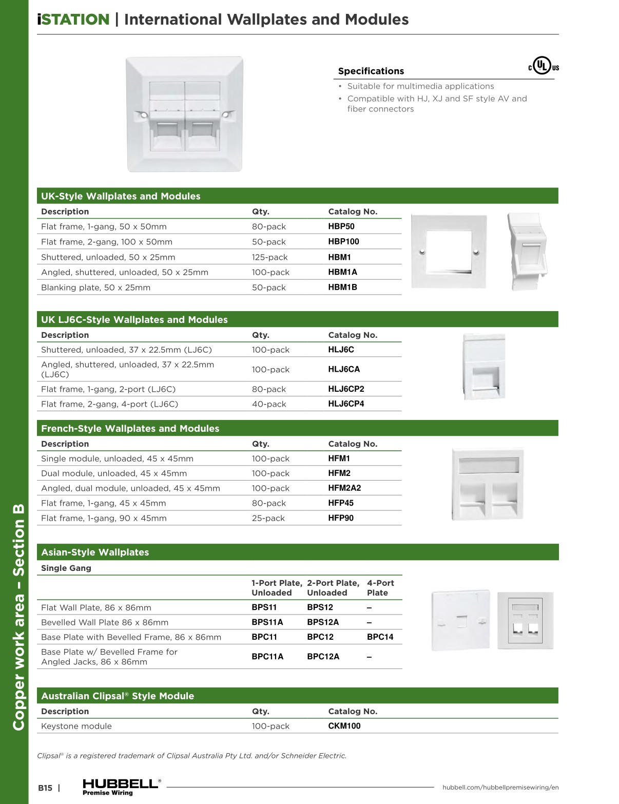 Hubbell Premise Wiring Catalog