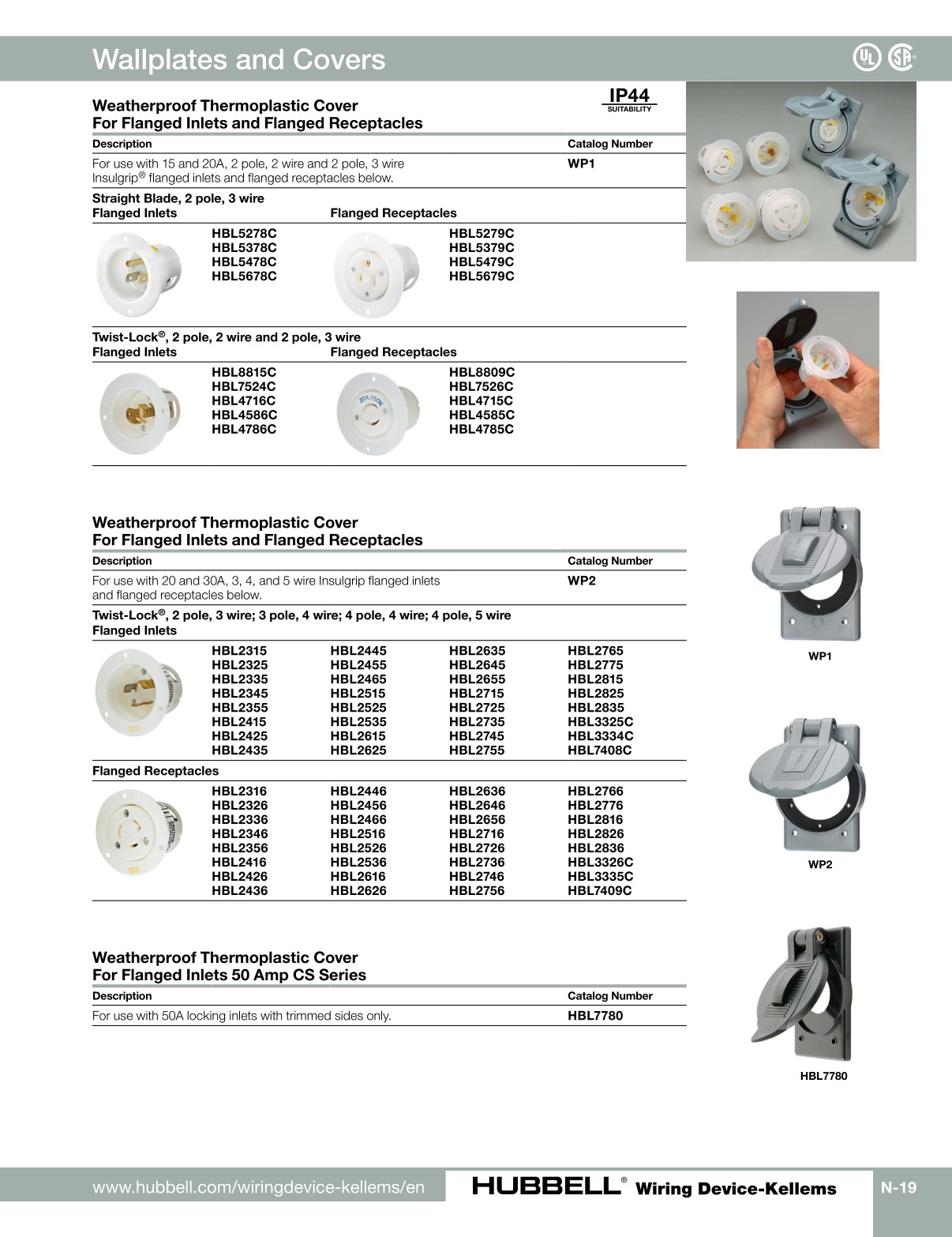 Hubbell Wiring Device-Kellems Catalog
