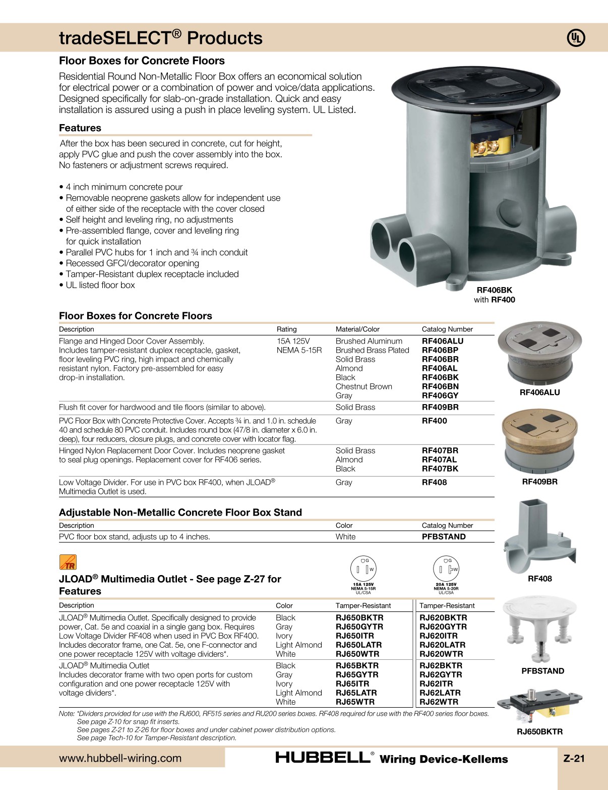 Hubbell Wiring Device-Kellems Catalog