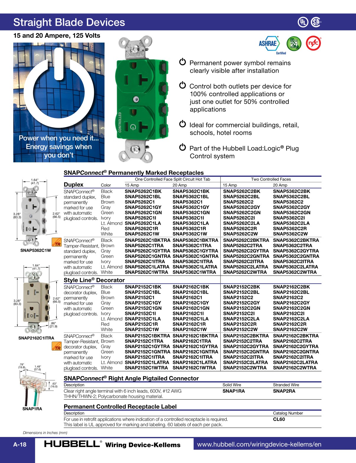 Hubbell Wiring Device-Kellems Catalog