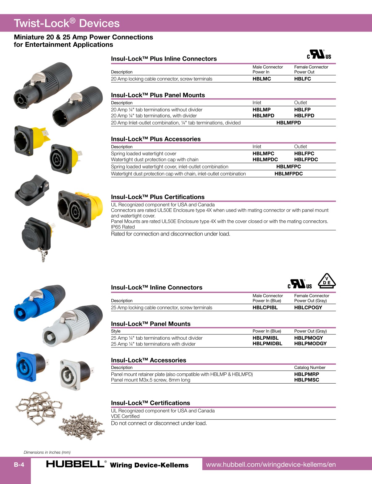 Hubbell Wiring Device-Kellems Catalog
