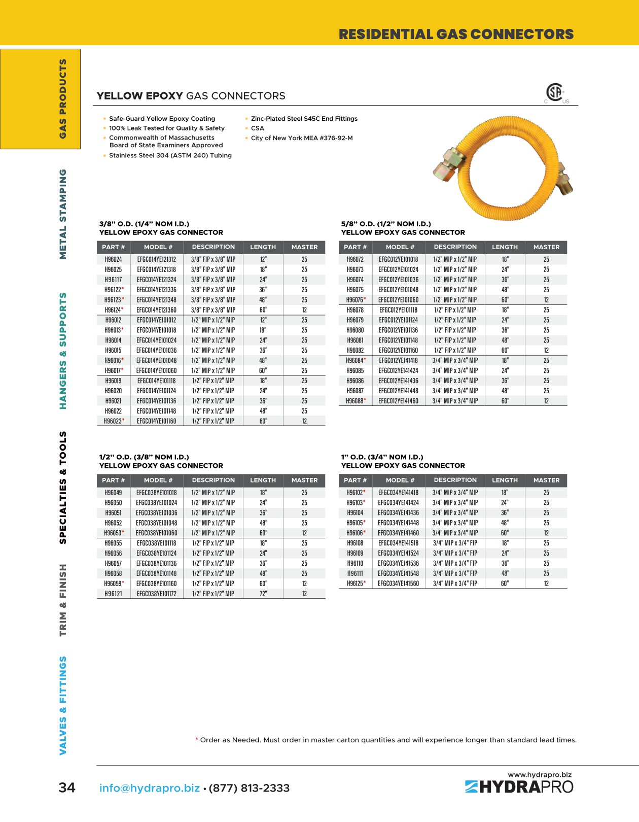 Full Product Catalog