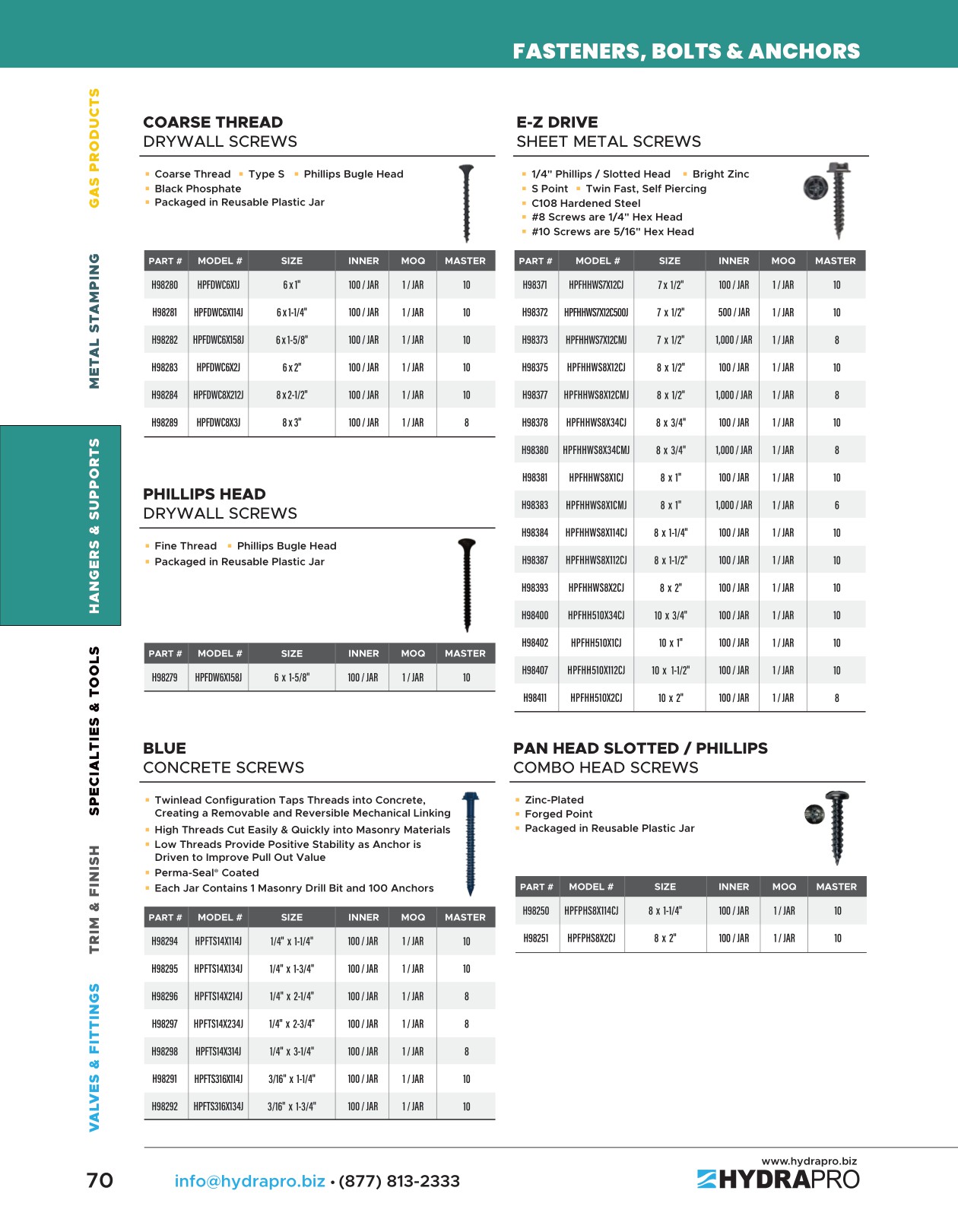 Full Product Catalog