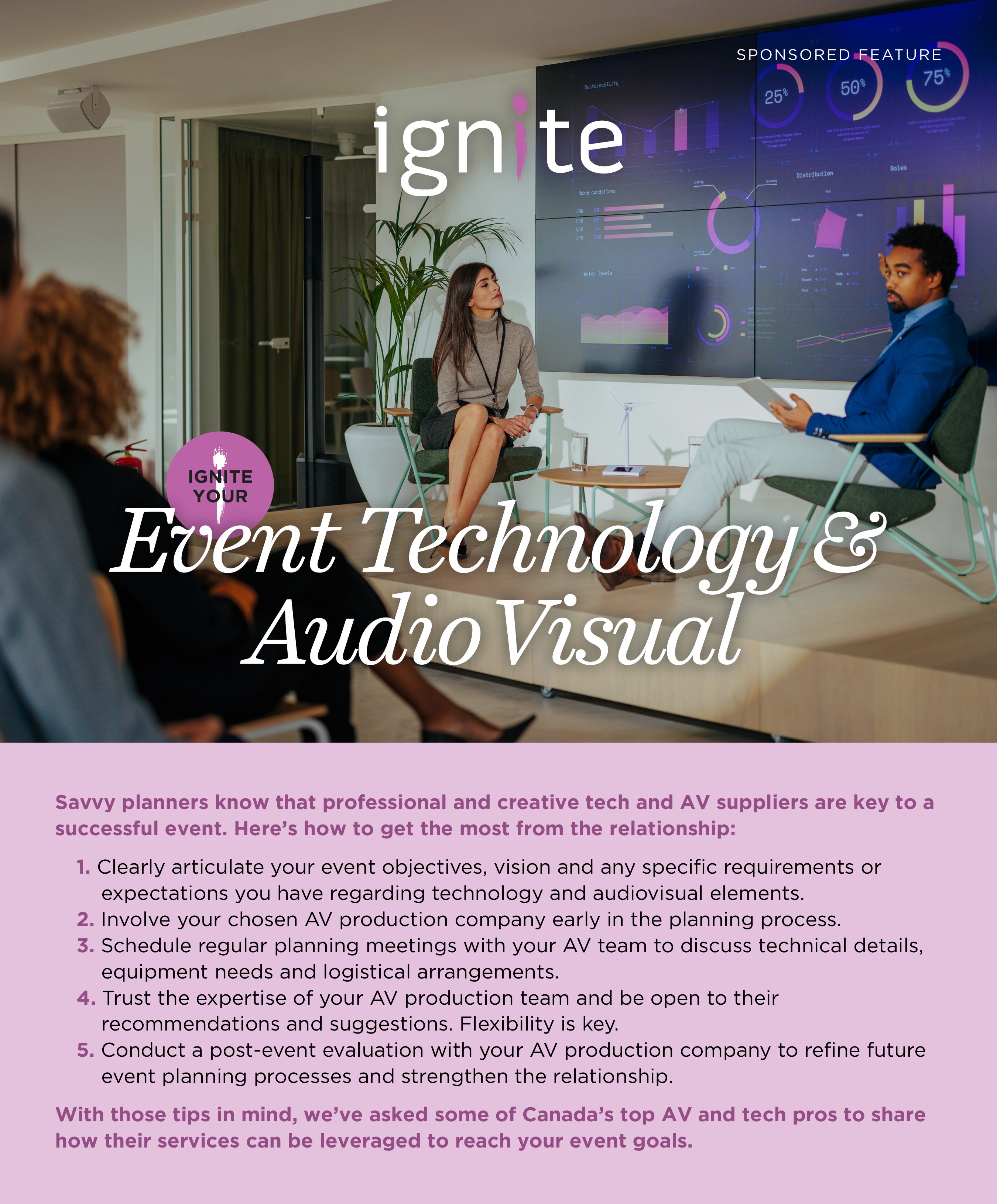 Ignite Your Event Technology & Audio Visual