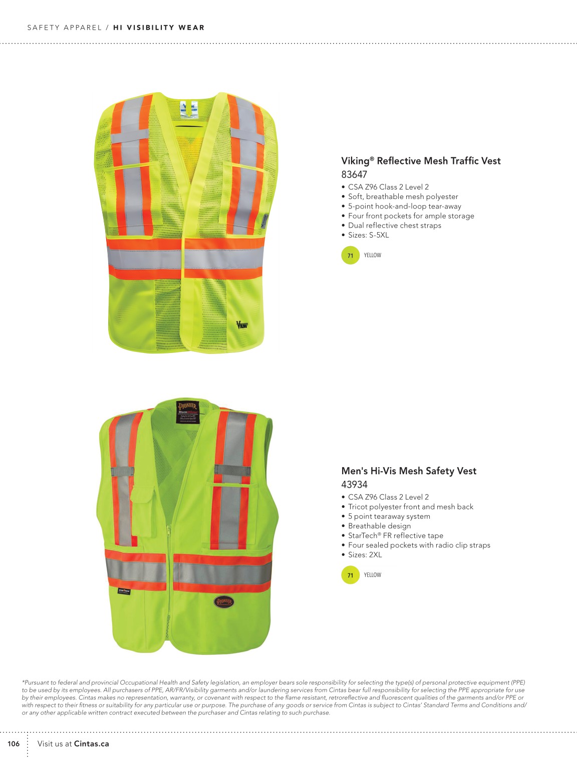 Cintas Canada Essentials Guide - English