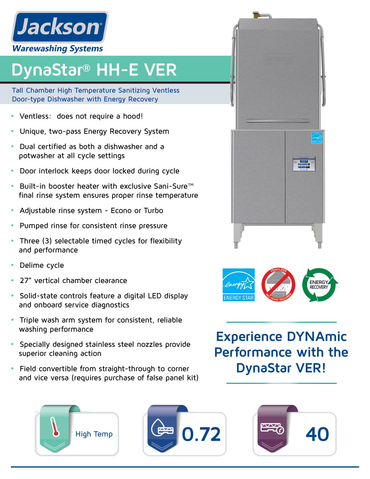 DynaStar HH-E VER Sales Sheet