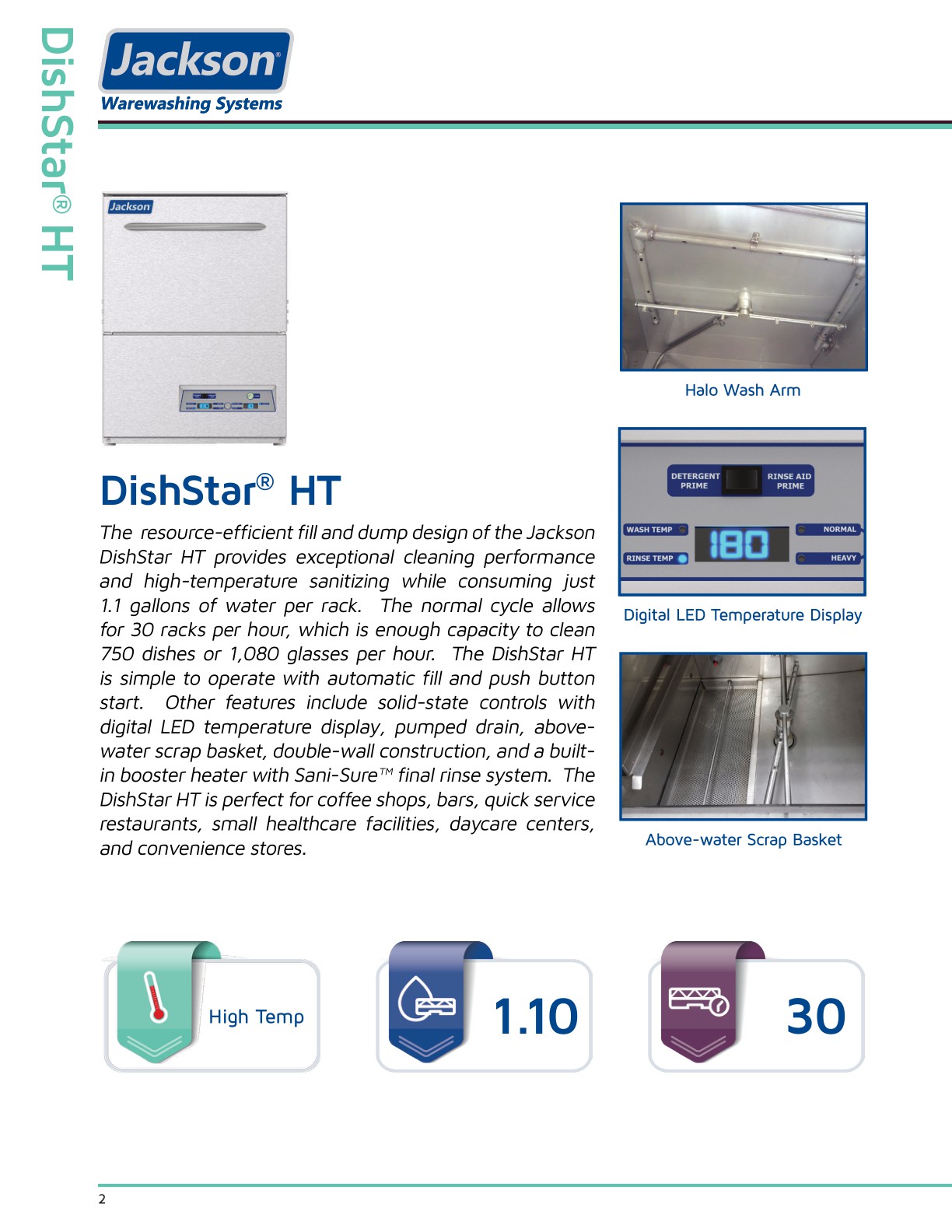 DishStar HT Spec Sheet