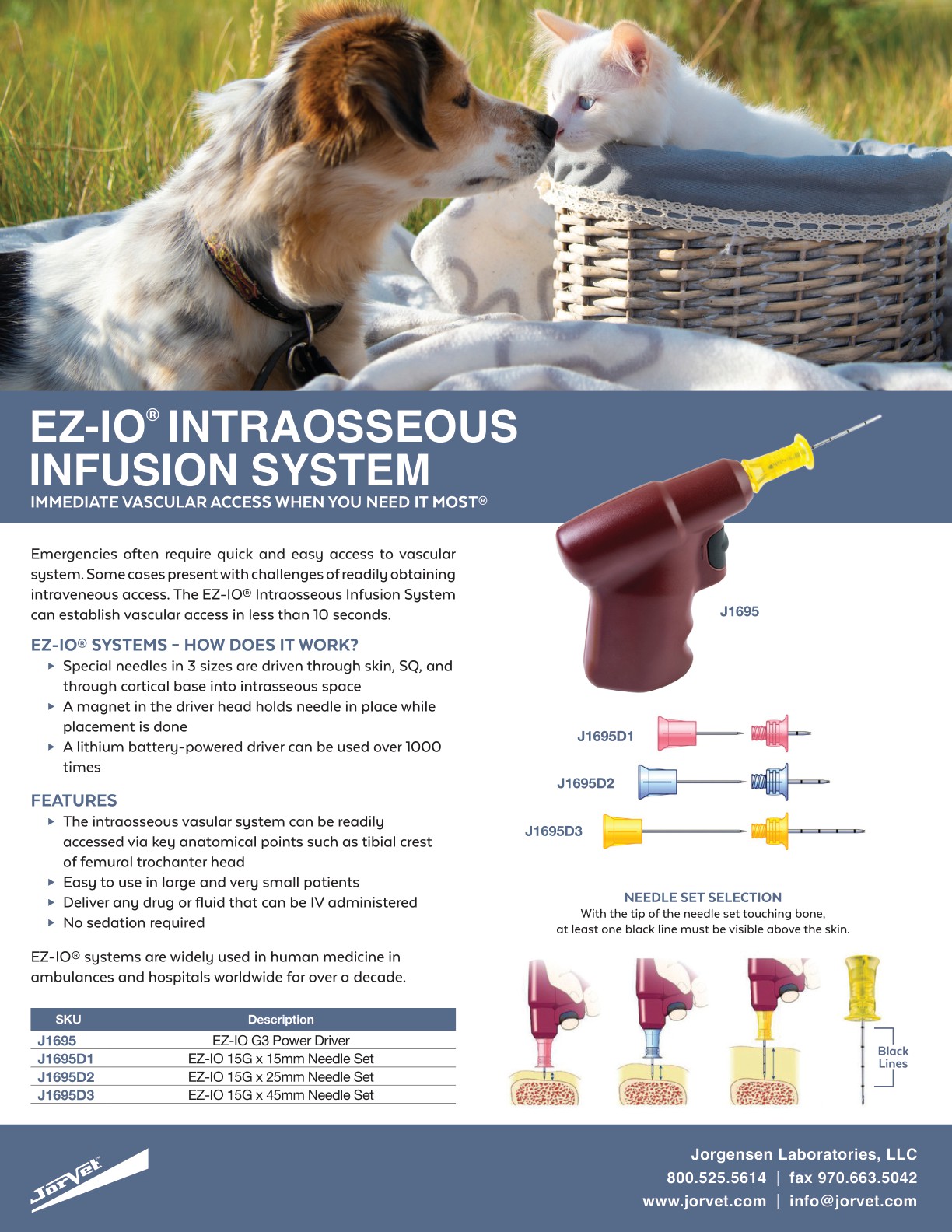 EZ-IO Intraosseous Infusion System Literature – LITEZIO