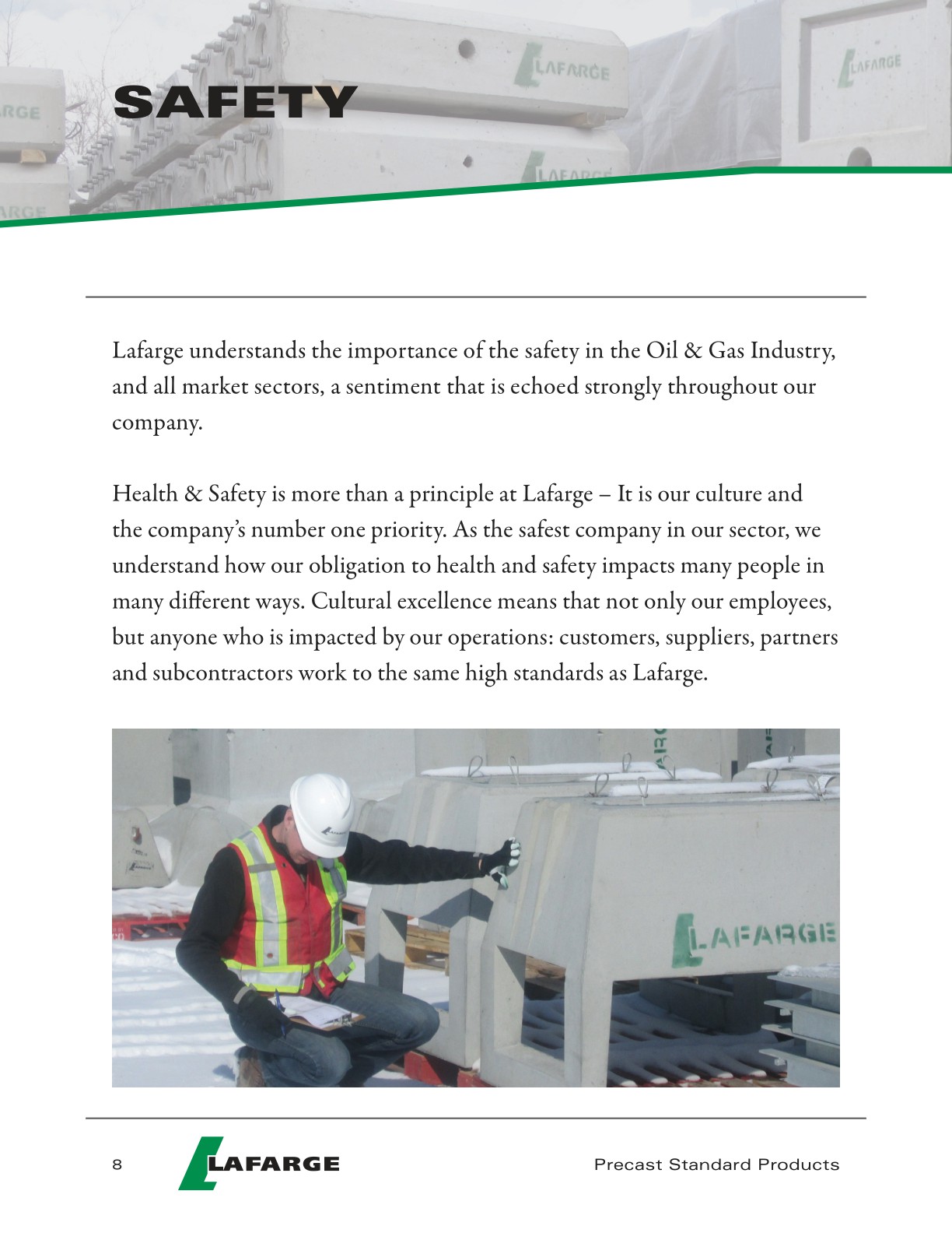 Lafarge Standard Products Alberta Precast 2019