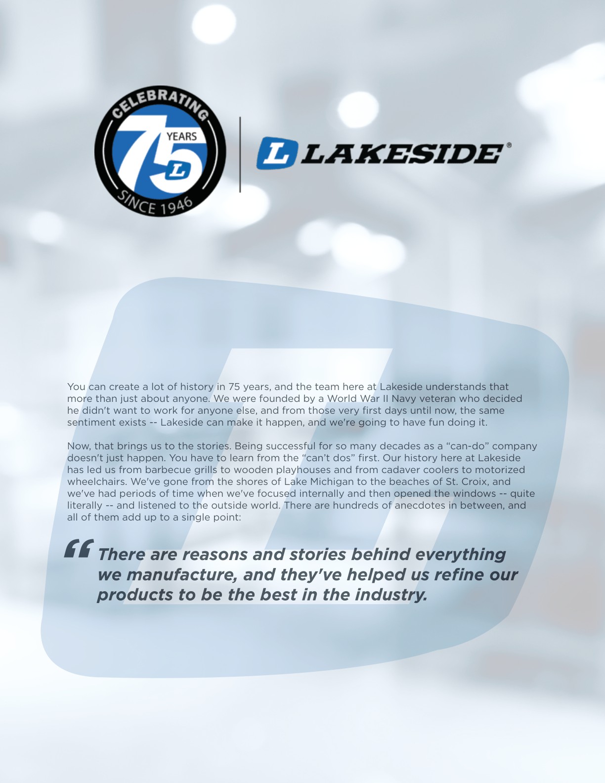 Lakeside College and University Brochure