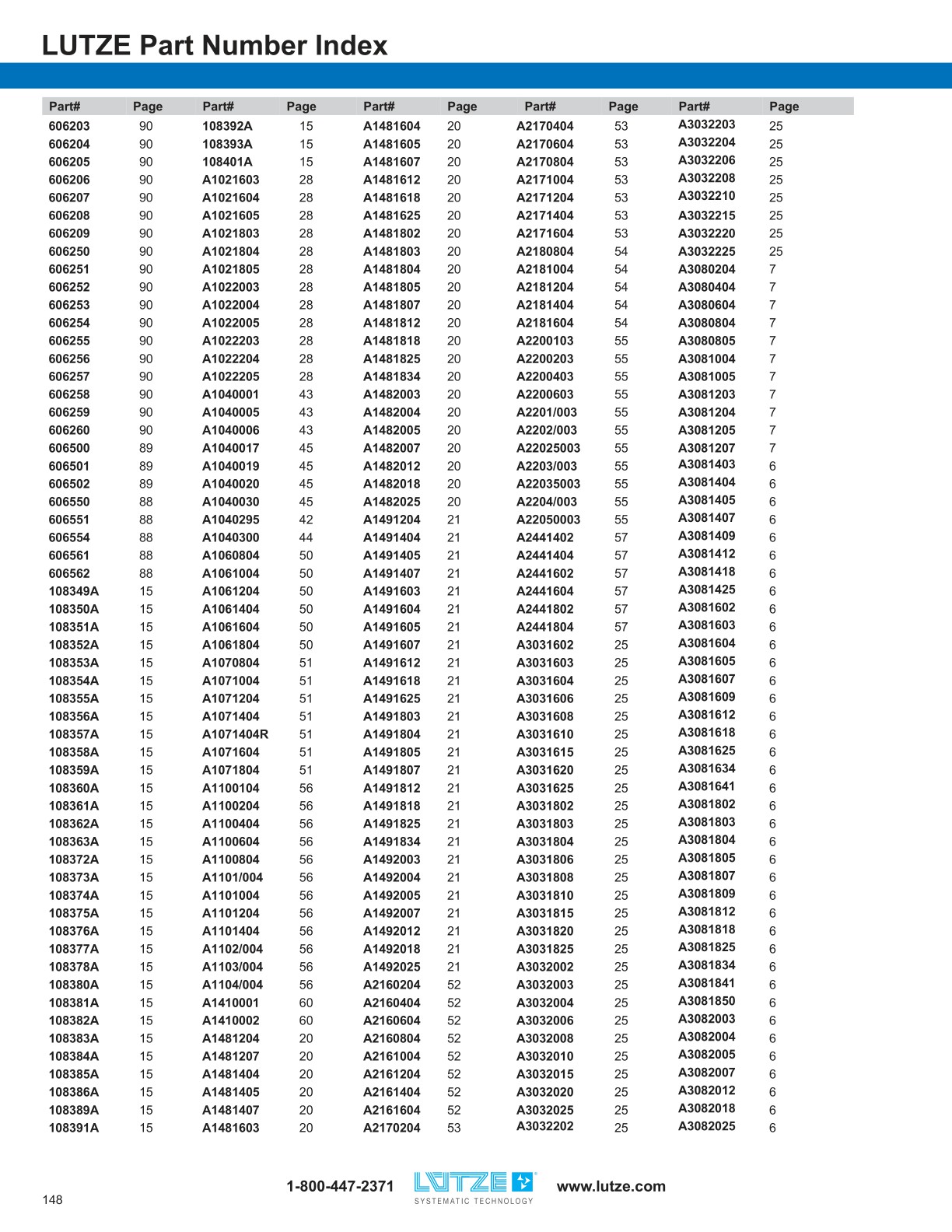 LUTZE Cable Solutions Catalog for Industrial Automation