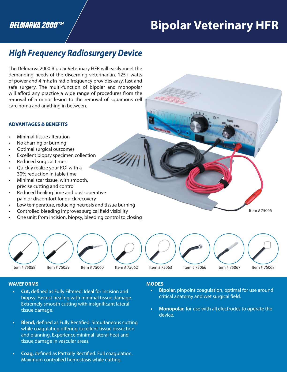 Bipolar Veterinary HFR Flyer