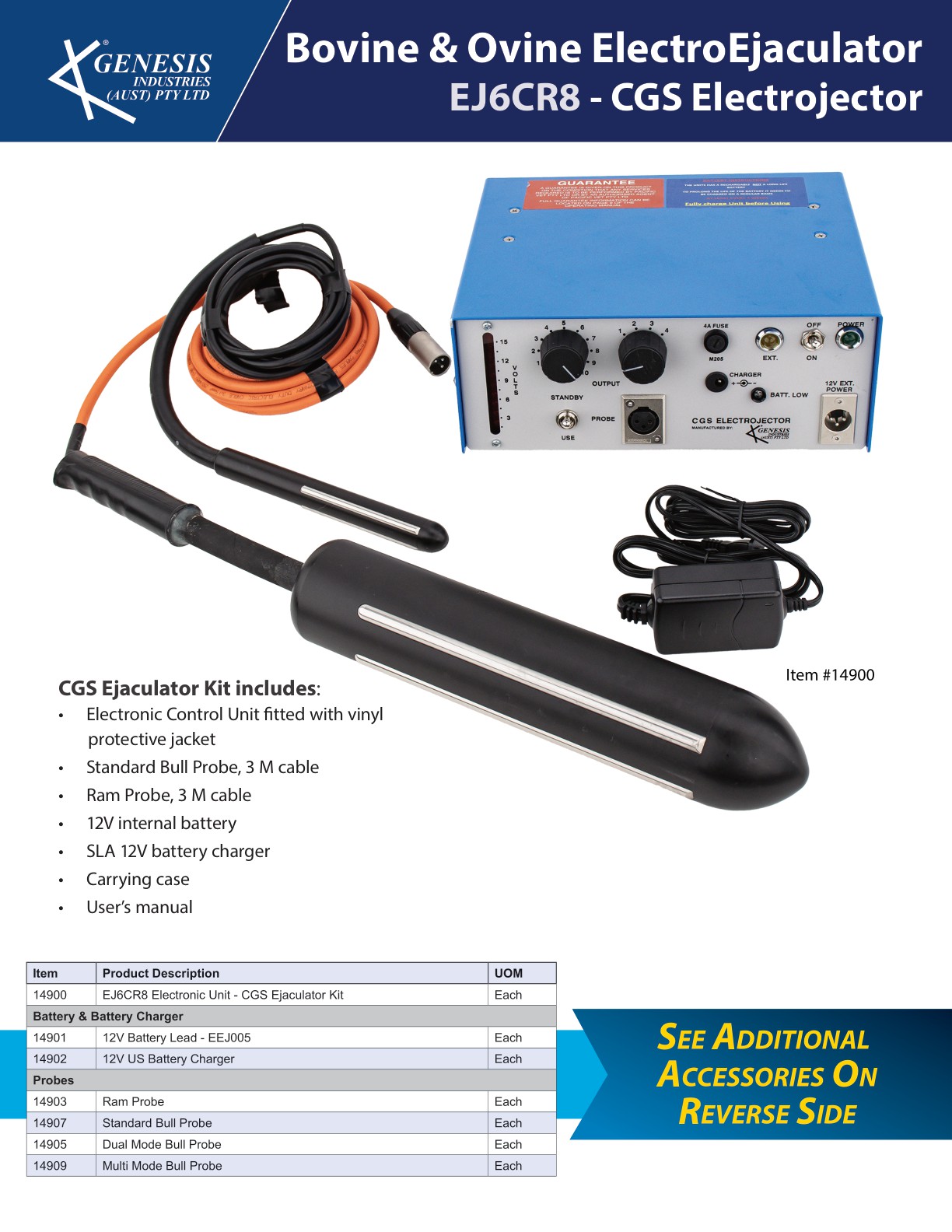 EJ6CR8 - CGS Electrojector Flyer