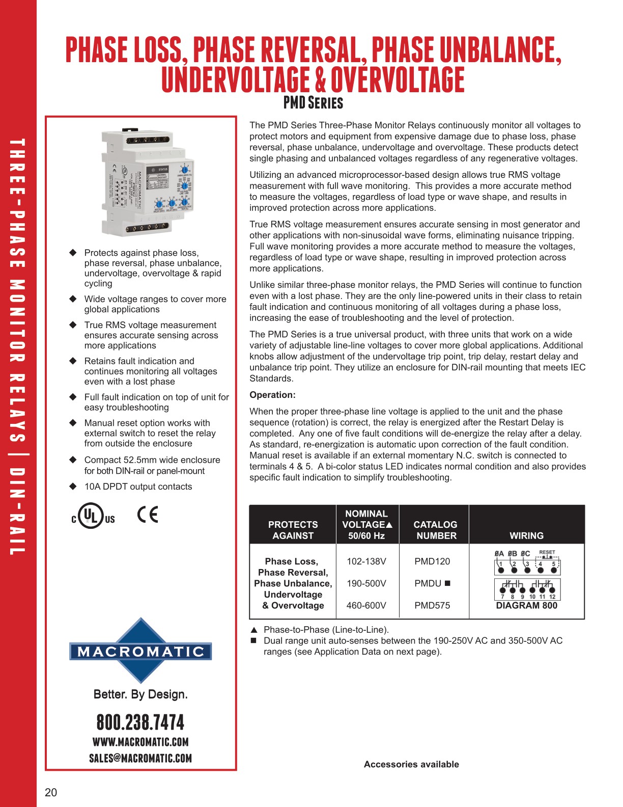 Three-Phase Monitor Relays