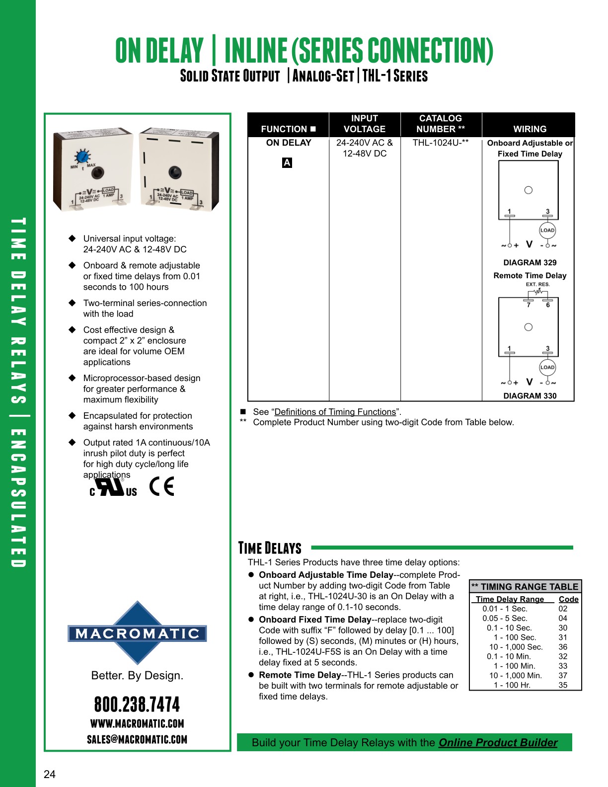 Time Delay Relay Catalog